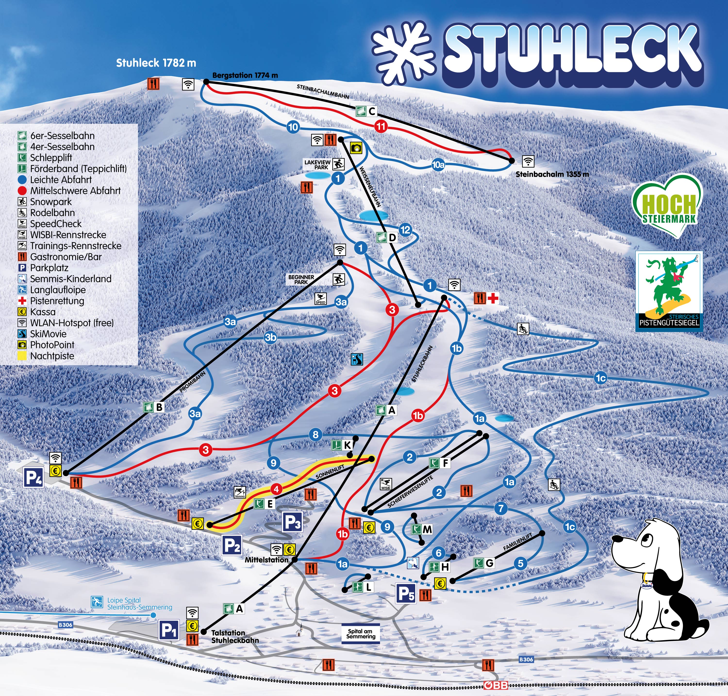 Piste Map | Stuhleck