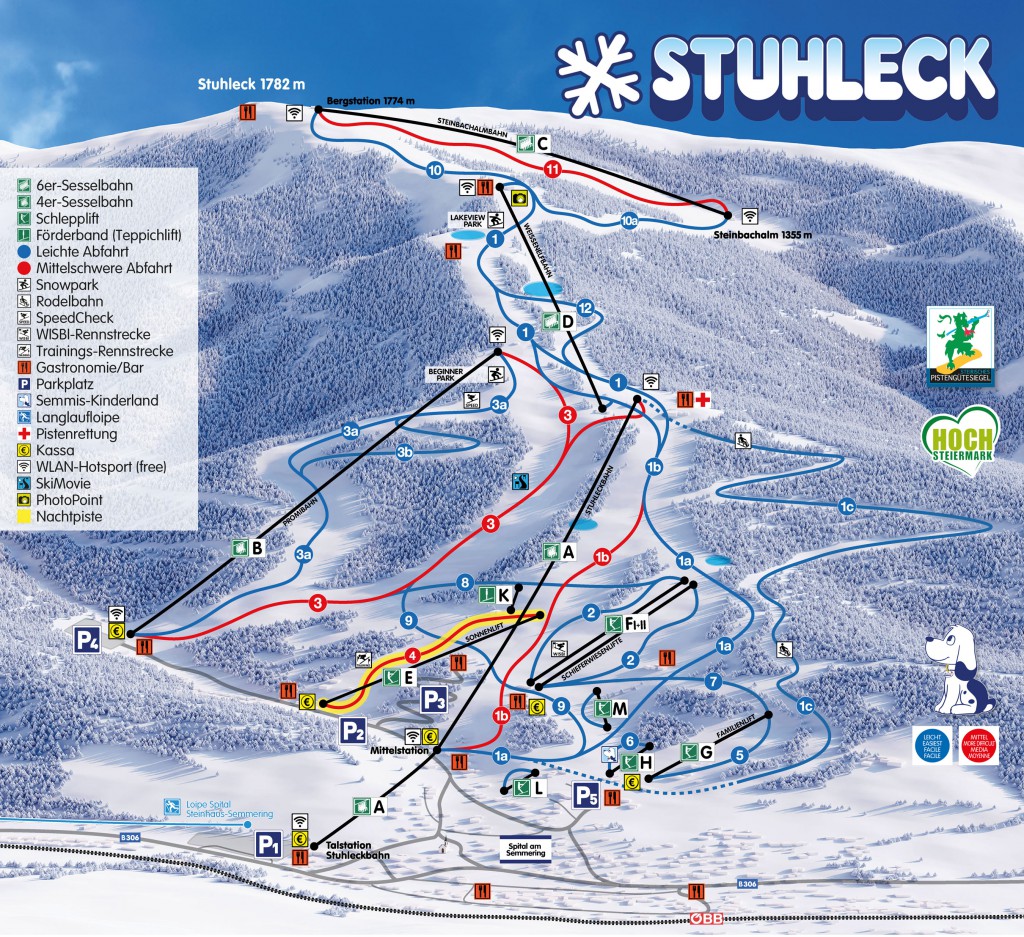 Piste map | Stuhleck
